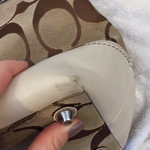 Coach | Bags | Coach Hampton Large Signature Python Handbag | Poshmark